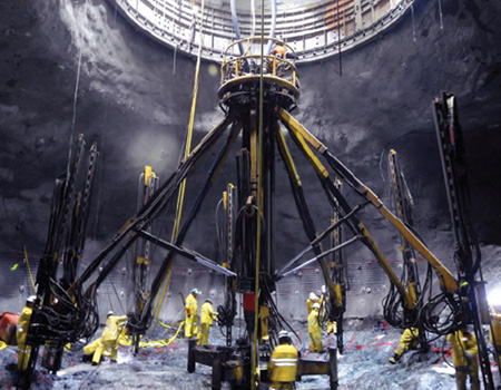 Cadia Raisebore Drilling | Projects | Redpath Raiseboring Limited